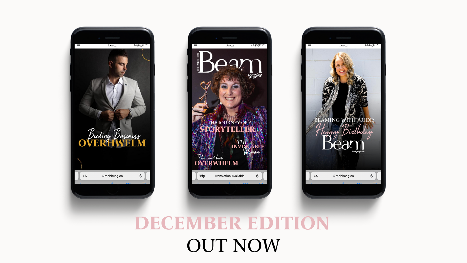 Happy 1st Birthday Beam Magazine - Beam Magazine - Mobimag